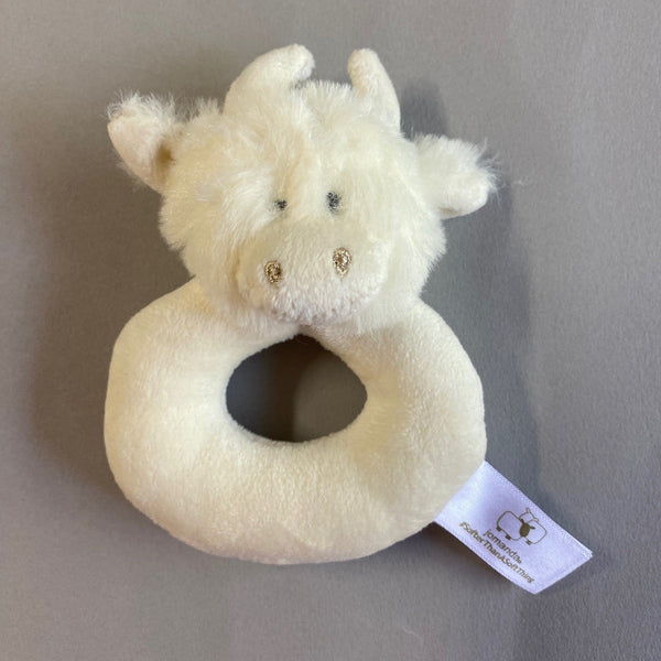 Highland Cow Baby Rattle – Gallop Guru